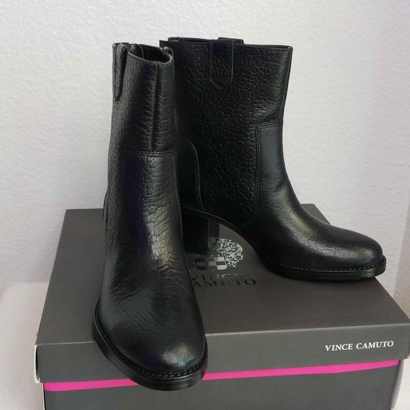 Vince Camuto | Shoes | Vince Camuto Vc Zeldina Leather Boots Sz 8 ...